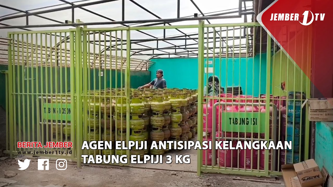 AGEN ELPIJI ANTISIPASI KELANGKAAN TABUNG ELPIJI 3 KG - YouTube