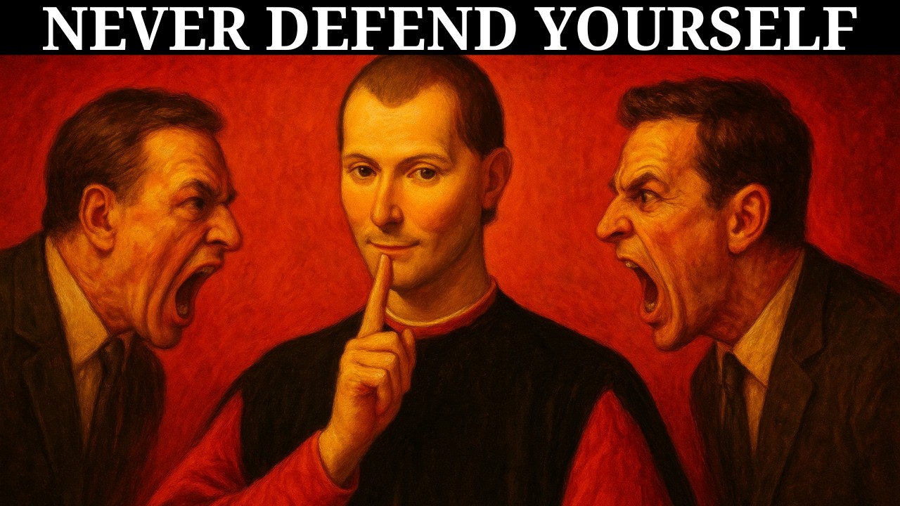 NEVER Defend Yourself - Machiavelli’s Trick to Flip the Power Instantly ...