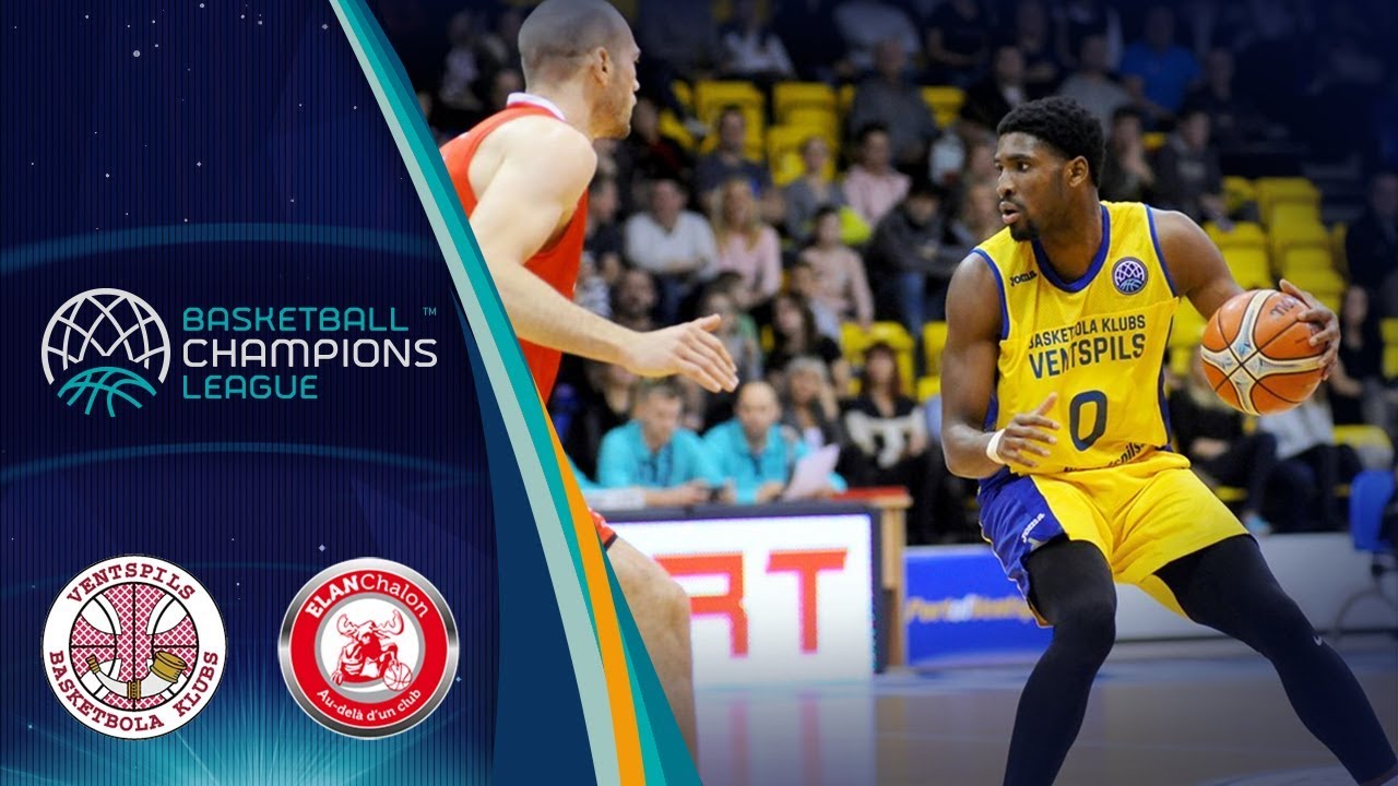 Ventspils v Elan Chalon - Highlights - Basketball Champions League ...