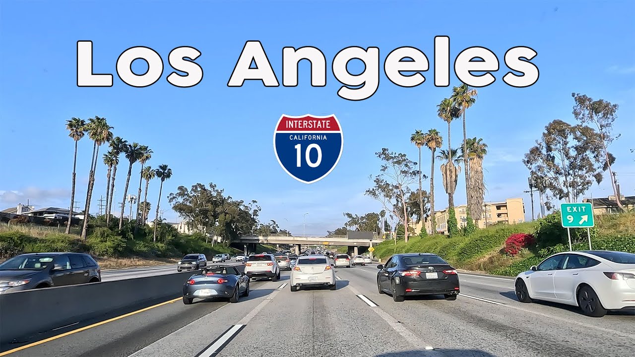 Interstate I-10 East Freeway: An Epic Road Trip Through Los Angeles ...