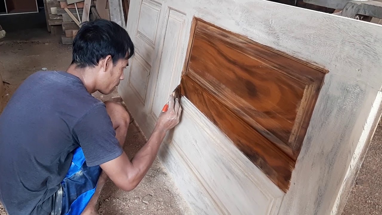 PLITUR KAYU MURAH CEPAT HASIL MAKSIMAL - YouTube