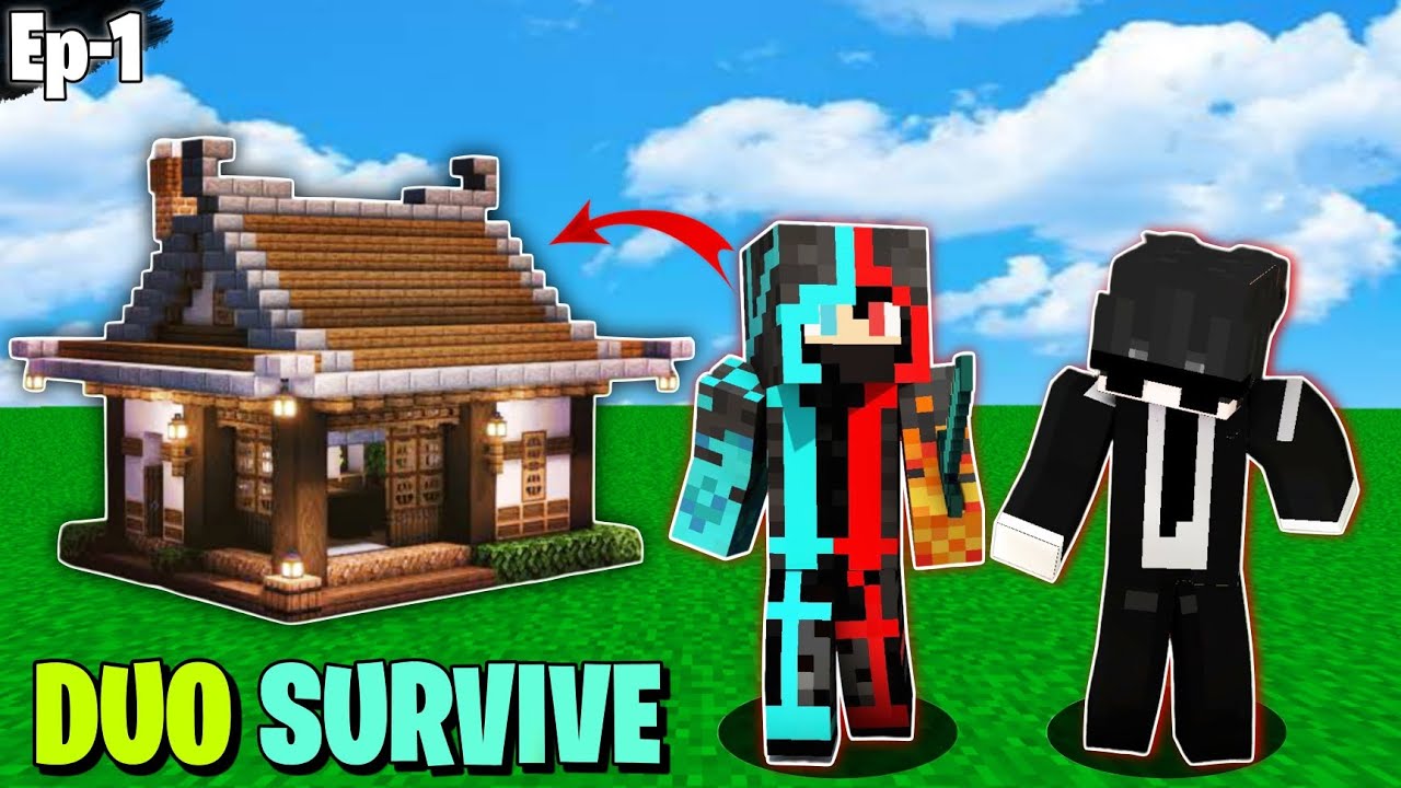 Minecraft Duo Survivel Ep-1🥰🥰 || #minecraft - YouTube