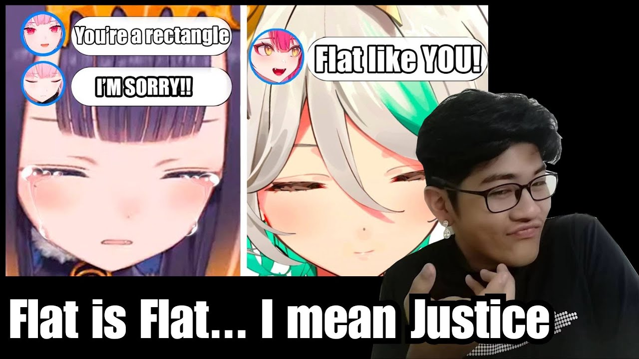 13 Minutes of Hololive EN Being Called FLAT...【Hololive EN Compilation ...