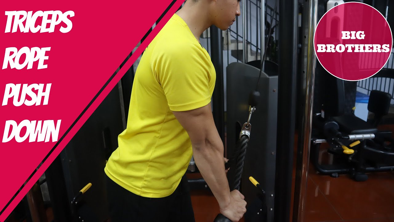 Rope Push Down (hướng dẫn tập) - Rope Push Down Tutorial - YouTube