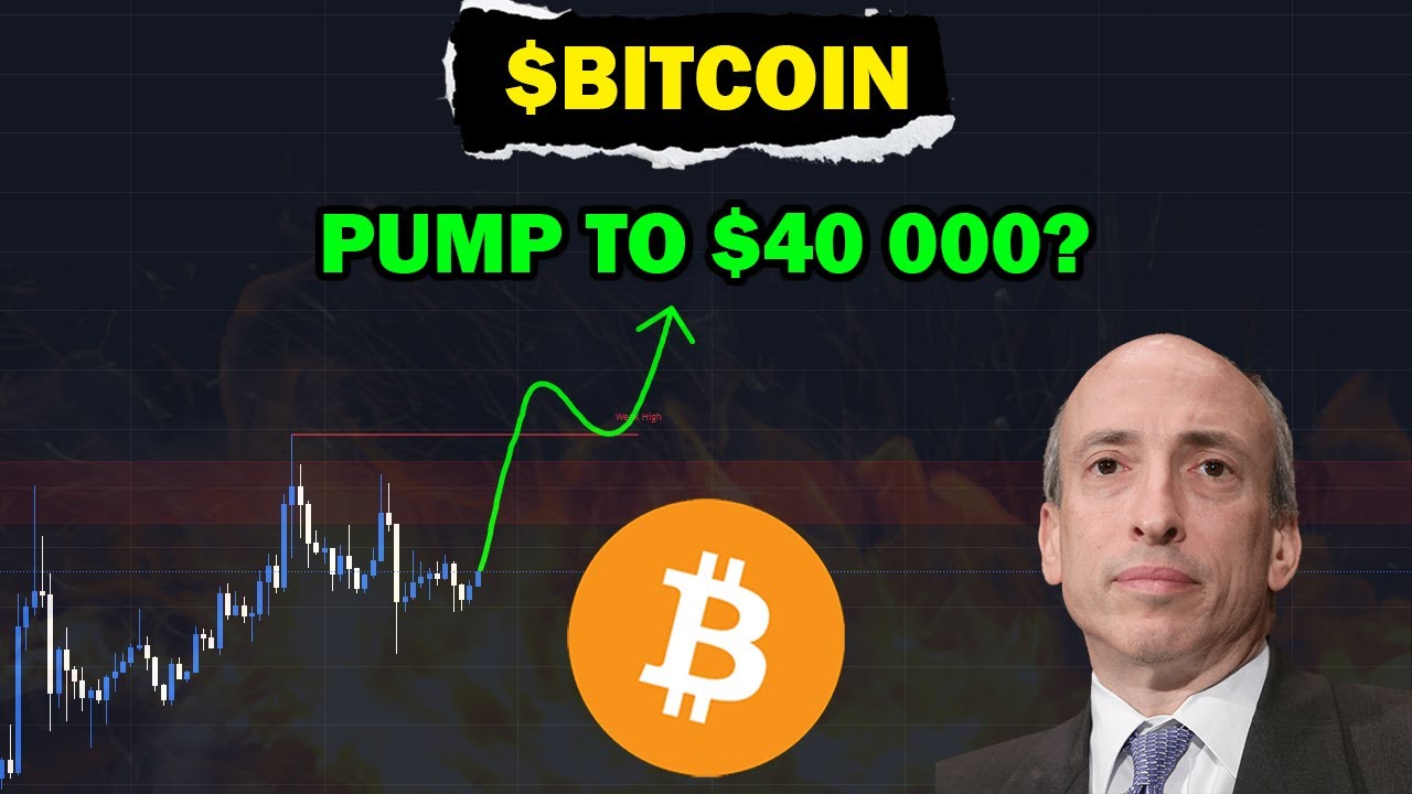 BITCOIN - PUMP TO $40 000? HERE IS WHY!🚨(My exact entry) - YouTube