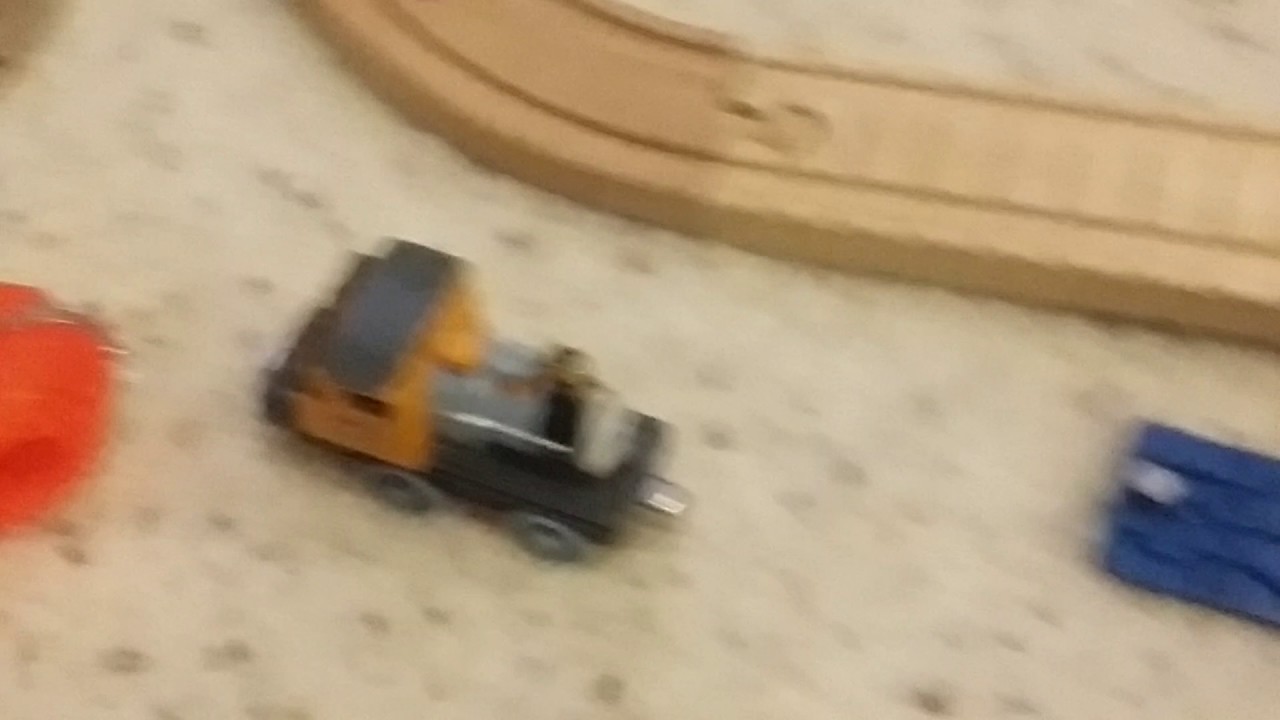 blake mercer wooden train railway bye george - YouTube