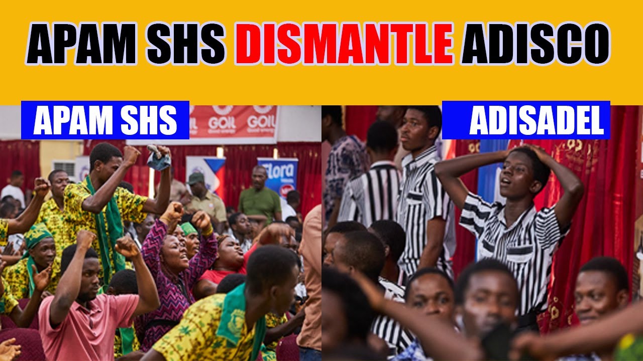 How Apam SHS Painfully Dismantle Adisadel College From NSMQ 2024 in ...