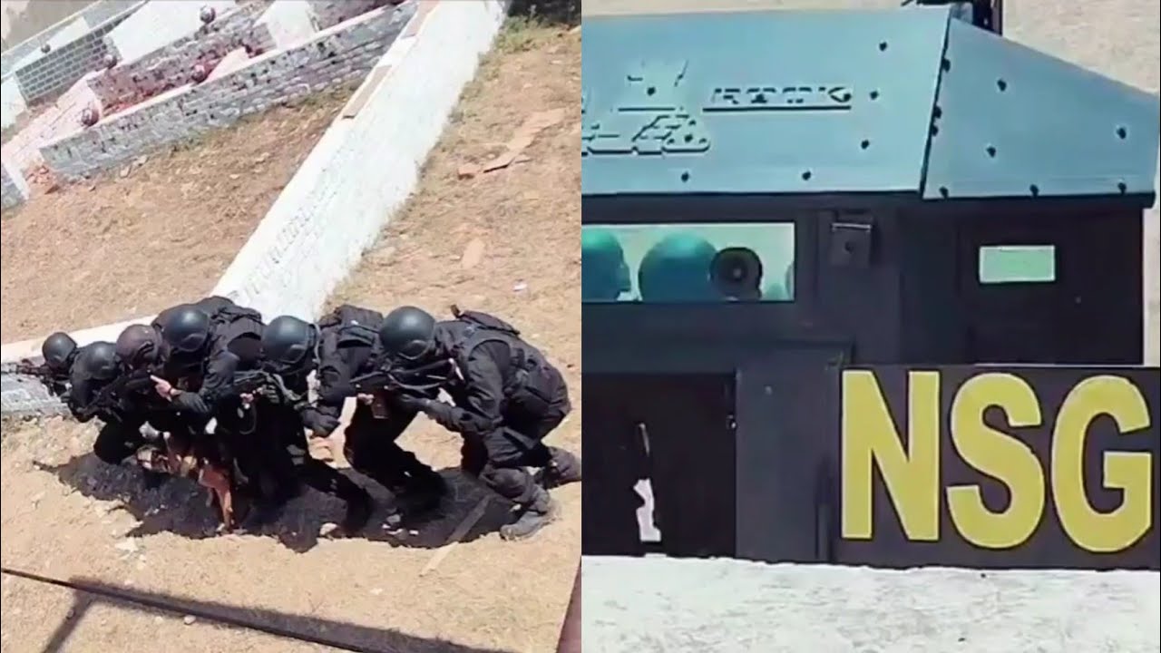 NSG Black Cat Commandos Latest Videos - YouTube