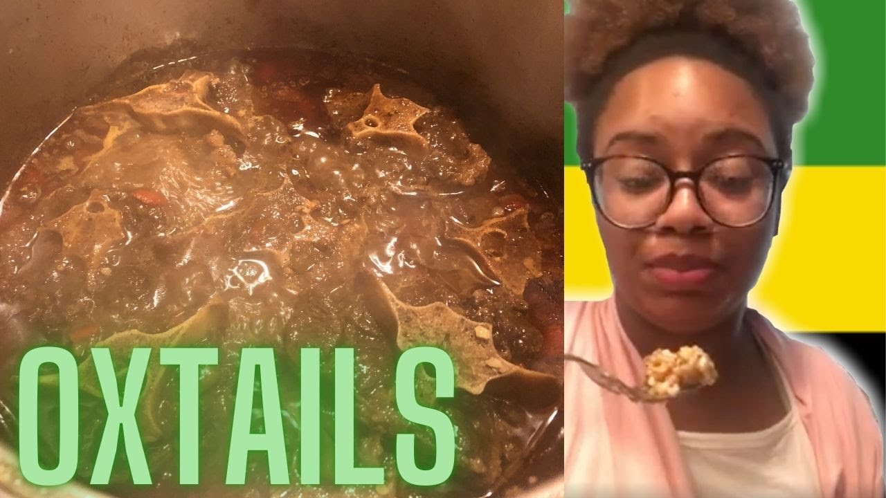 Making Jamaican Style (kinda) Oxtails for the First Time! | Cooking ...