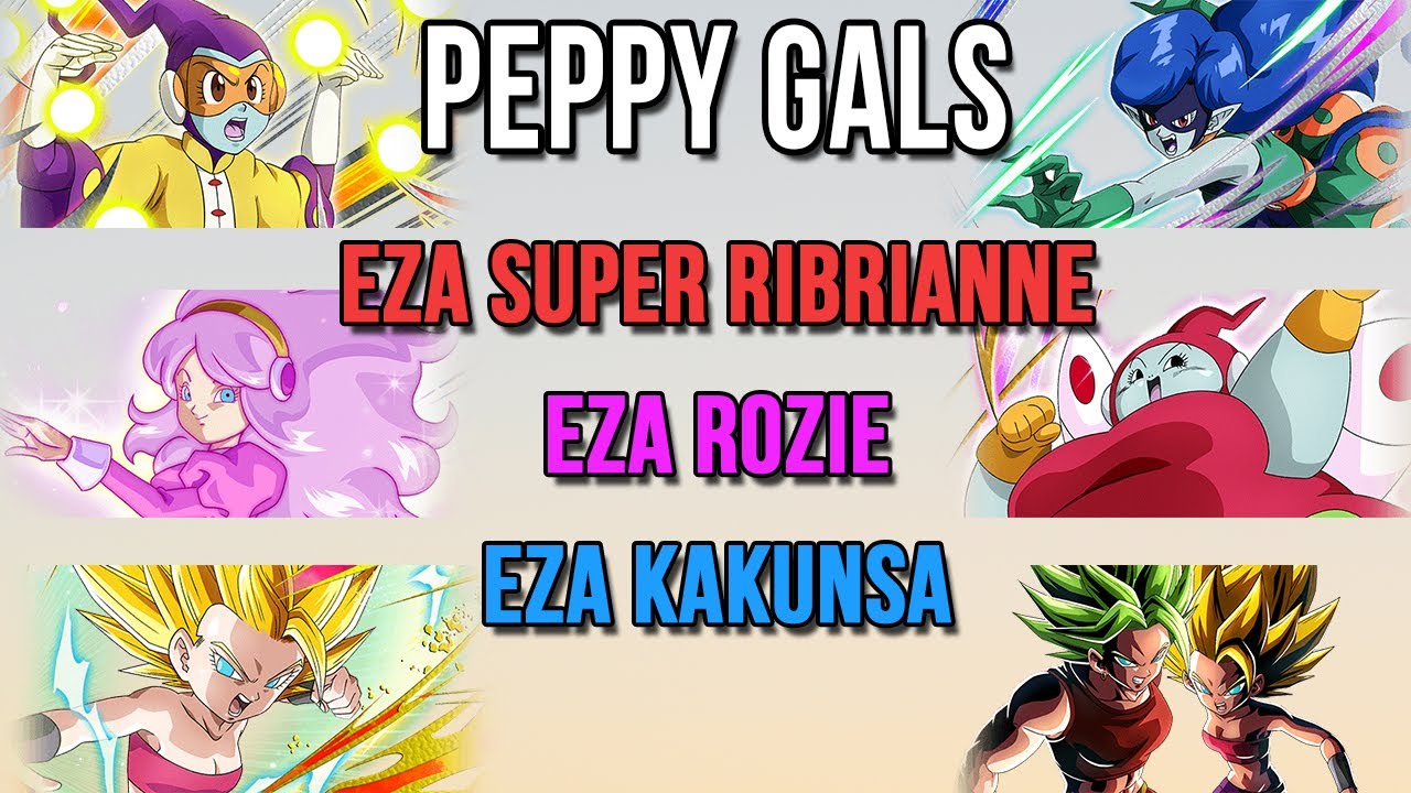 PEPPY GALS TEAM - EZA SUPER RIBRIANNE, EZA ROZIE, EZA KAKUNSA DOKKAN ...