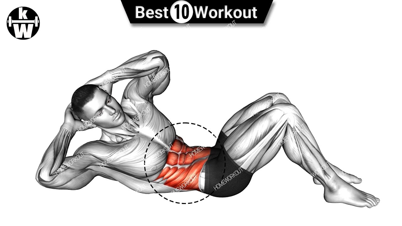 The 10 Best Abs Exercises That Work Perfectly for Everyone - YouTube