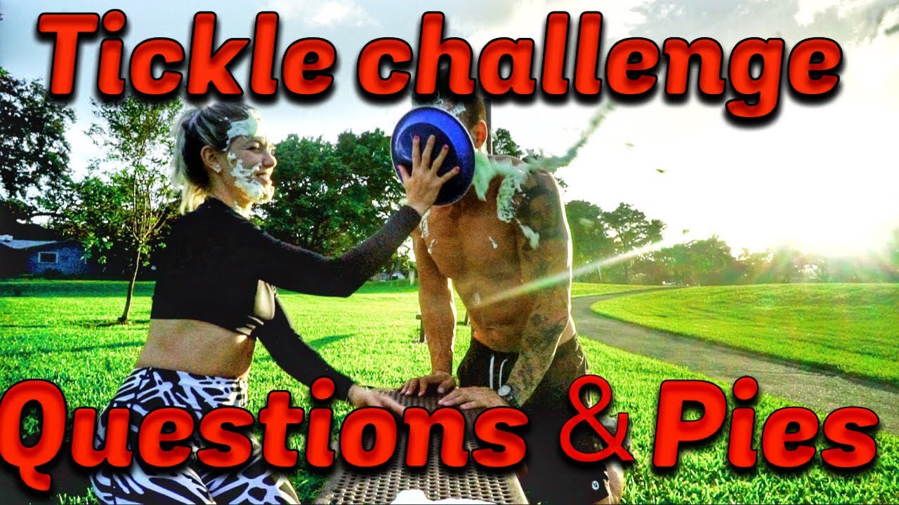 Tickle challenge with pies! How well do you know me!?? - YouTube