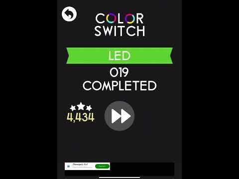 Color switch game mode LED all easy 9:49:00 - YouTube