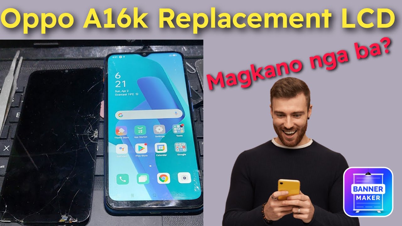 Oppo A16k Replacement Lcd Magkano nga ba? Step by step Tutorial - YouTube