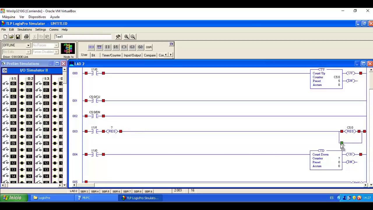 PLC contadores - YouTube