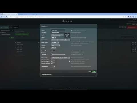 php{IPAM} setting Up a Subnet and enabling discovery and status checks - YouTube