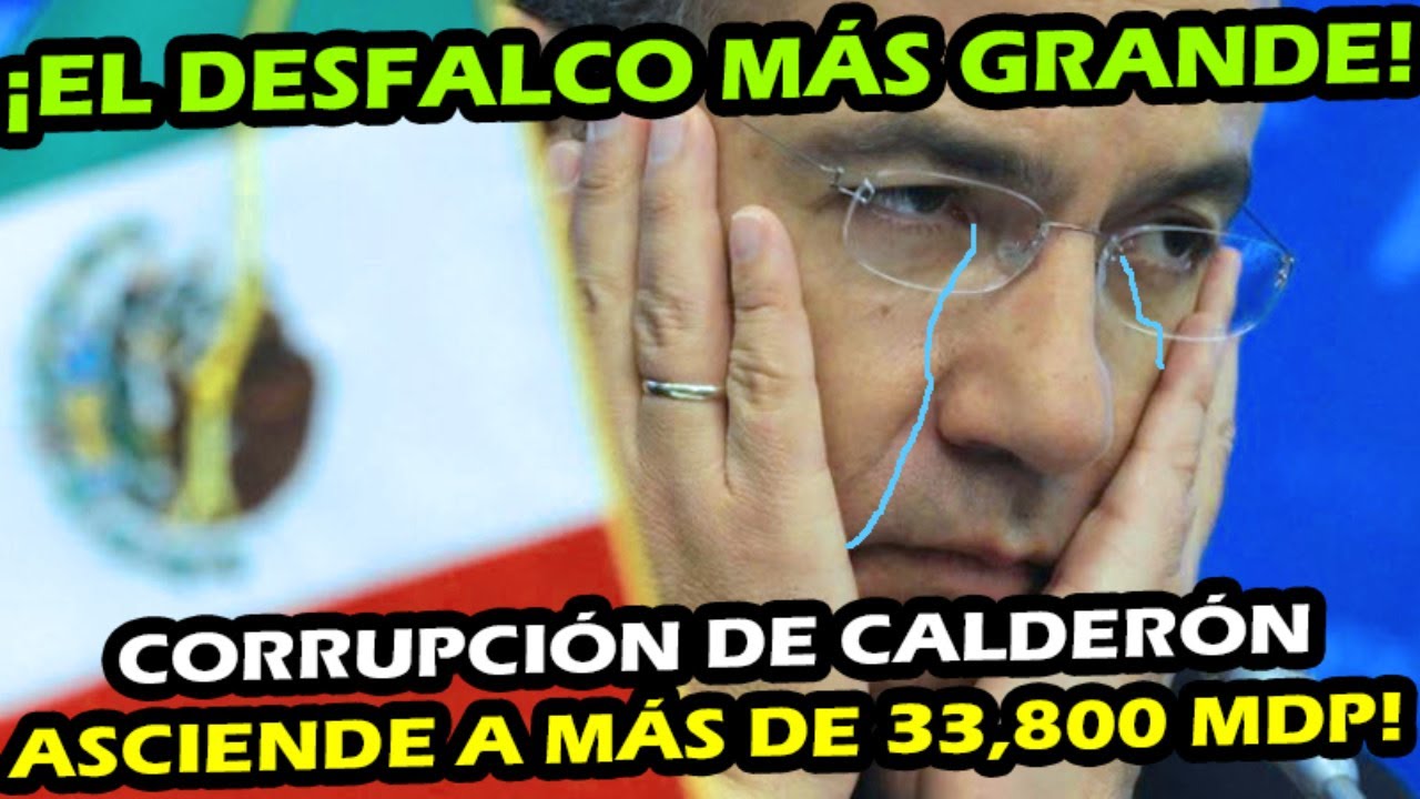 IMPERDONABLE ¡ DESVIOS DE FELIPE CALDERON SON LOS MAS ALTOS EN LA ...