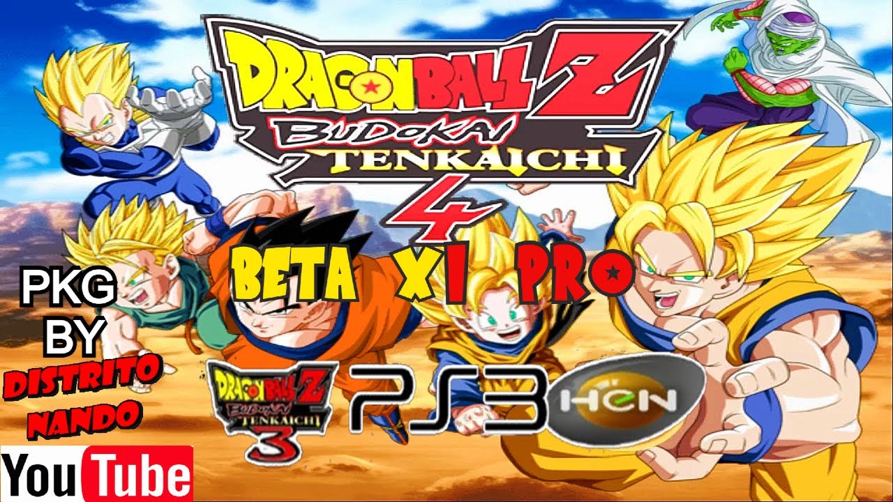 PS3HEN / BETA XI PRO / TeamBT4 / SAVE 100% / DragonBall Z Budokai Tenkaichi 3 y 4 / MOD PKG ISO ...