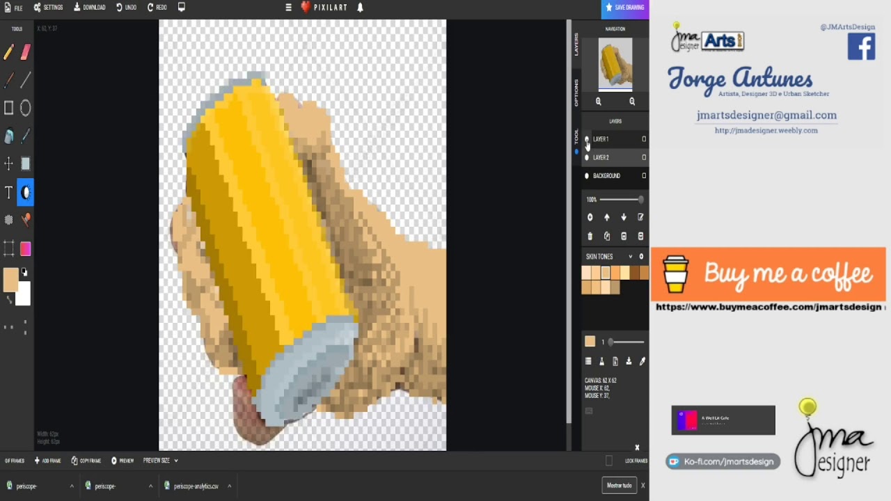Soda Pixel Art - YouTube