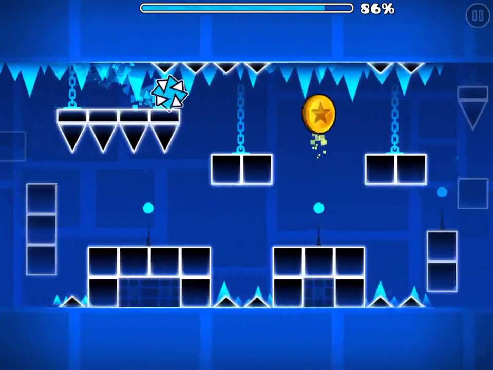 Geometry Dash - Cycles 3rd Coin - YouTube