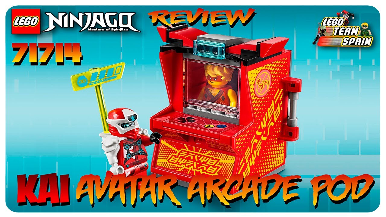LEGO NINJAGO. | KAI AVATAR ARCADE POD. (71714) [REVIEW] - YouTube