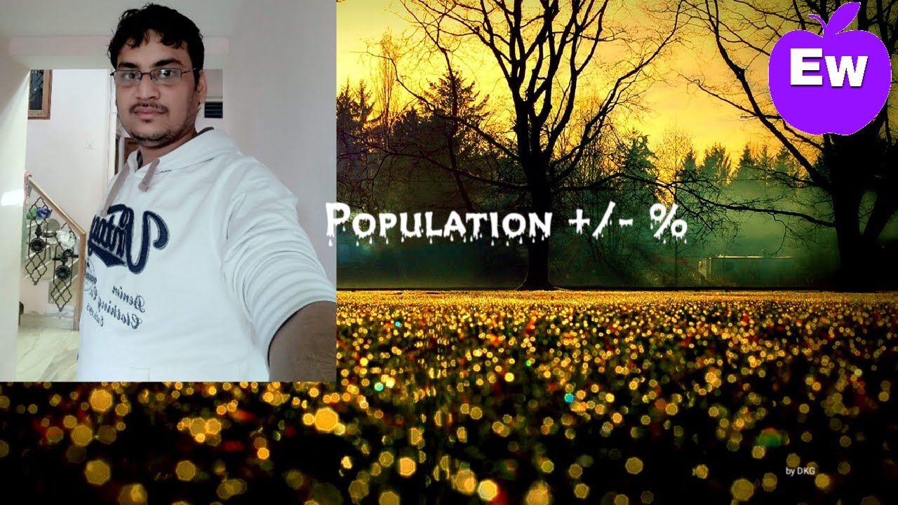 Population|Percentage problem tricks and shortcuts|Population Related ...