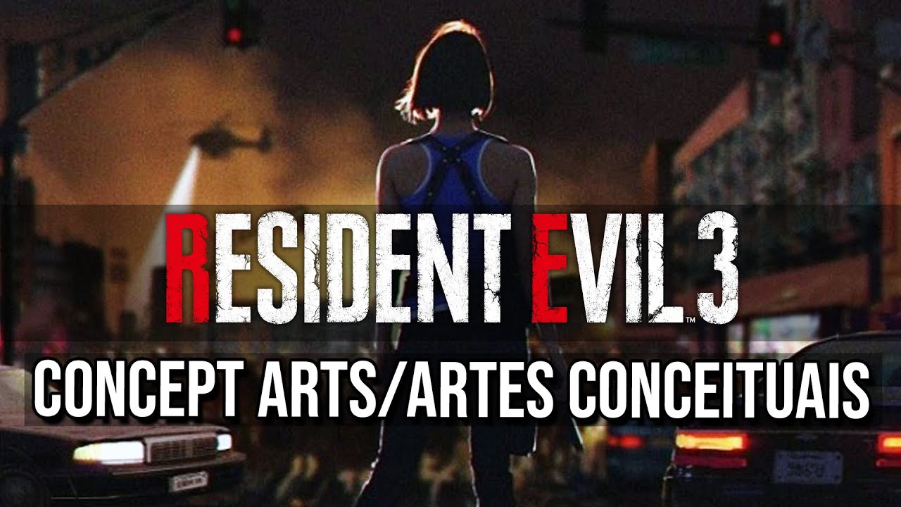 Resident Evil 3 Remake - ALL CONCEPT ARTS/TODAS AS ARTES CONCEITUAIS ...