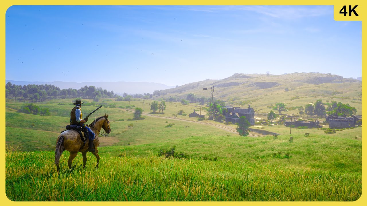 The beautiful world of Red Dead Redemption 2 - cinematic video - YouTube
