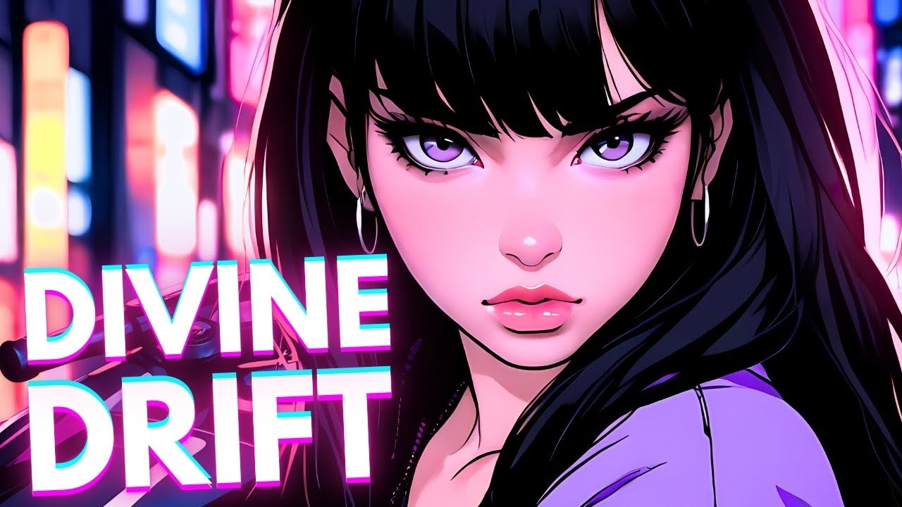 Divine Drift [ Synthwave Cyberpunk Electro Arcade ] - YouTube