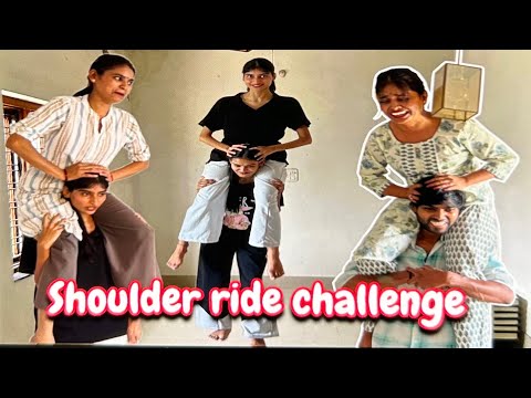 Shoulder ride challenge || Kamal || Anushka
