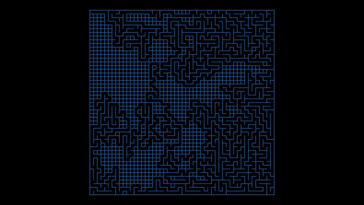 Maze Generation Recursive Backtracking Youtube