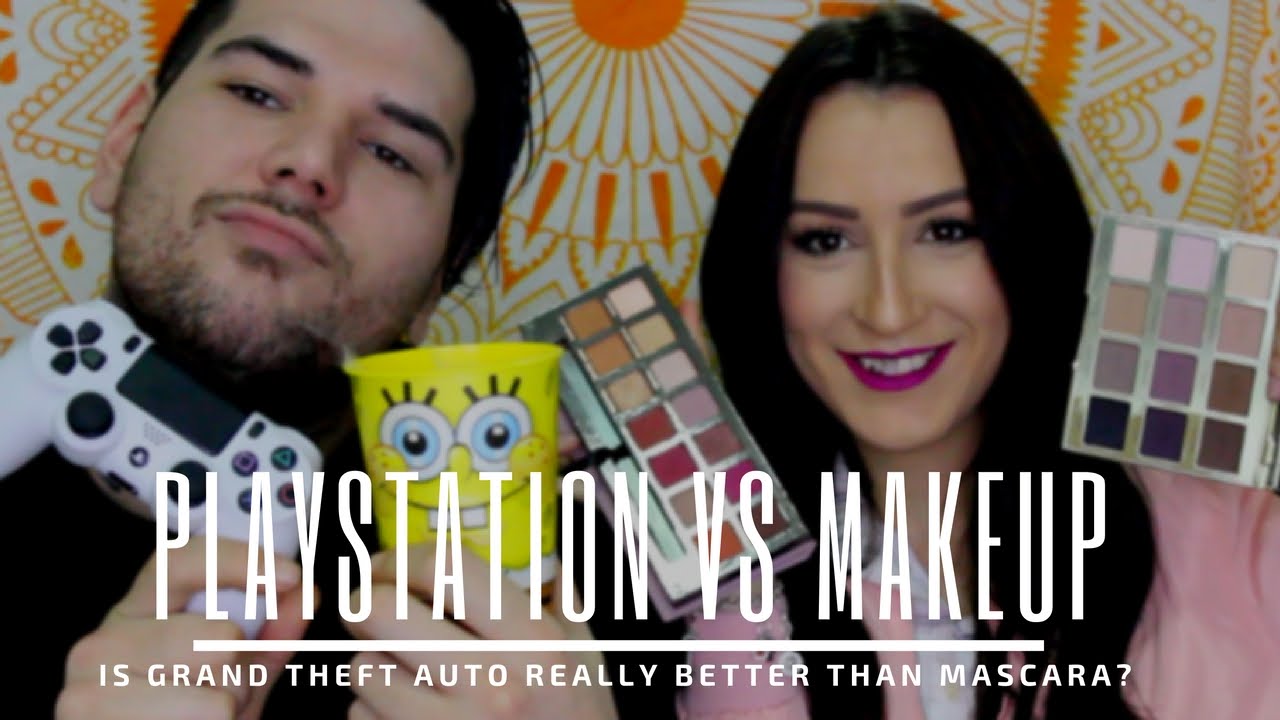Playstation vs Makeup - YouTube