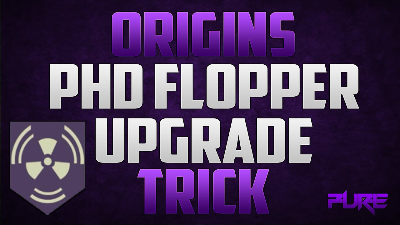 Black Ops 2 Zombies: "Origins Tips & Tricks" PHD Flopper Upgrade Trick ...