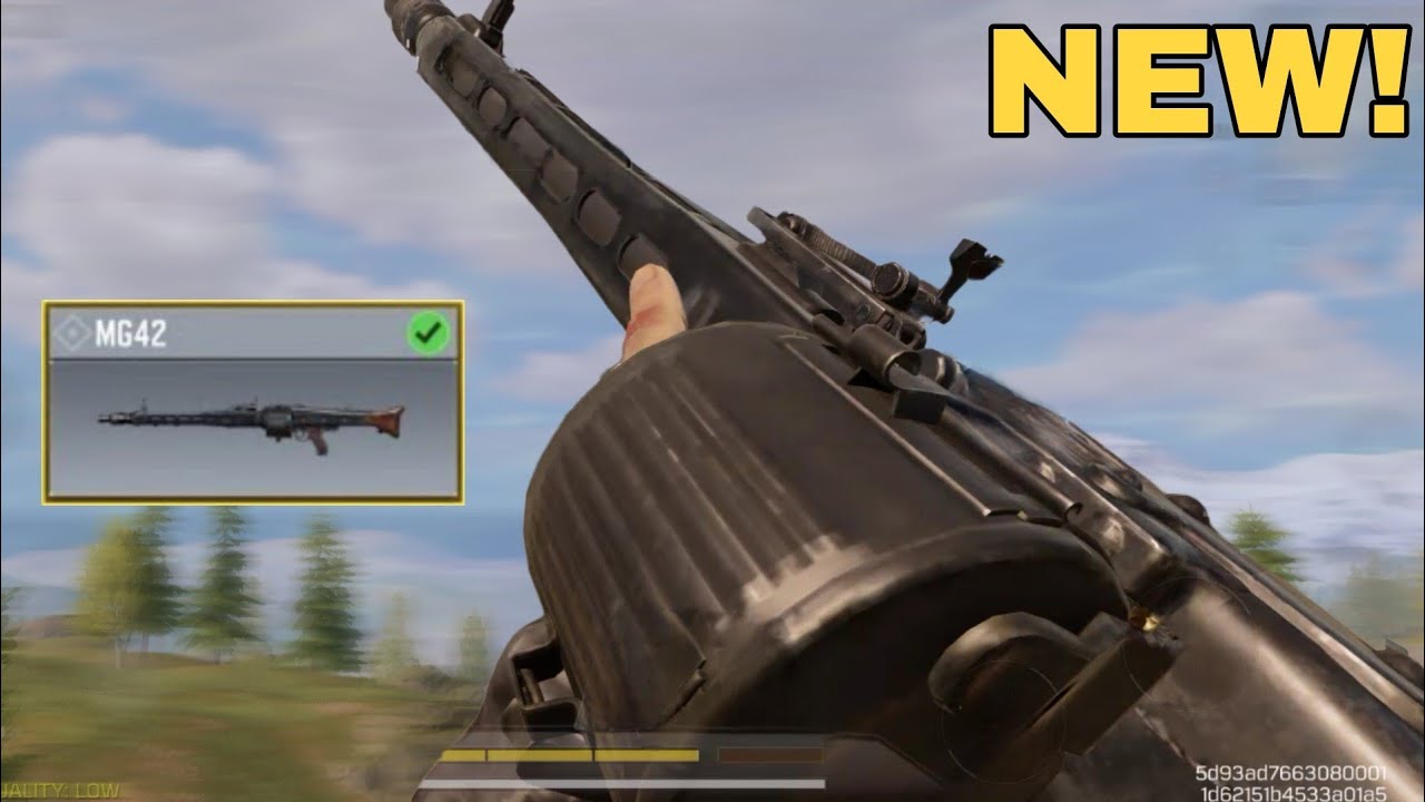 *NEW* MG42 Gun is Overpowered in COD MOBILE - YouTube