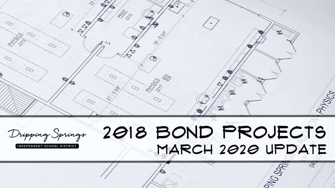 2018 Bond Projects Update - March 2020 - YouTube
