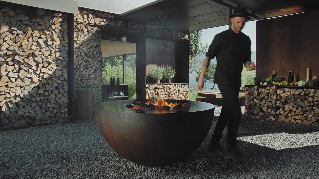 Feuerring das Original – Kulinarik / #Grillring #Feuerschale - YouTube