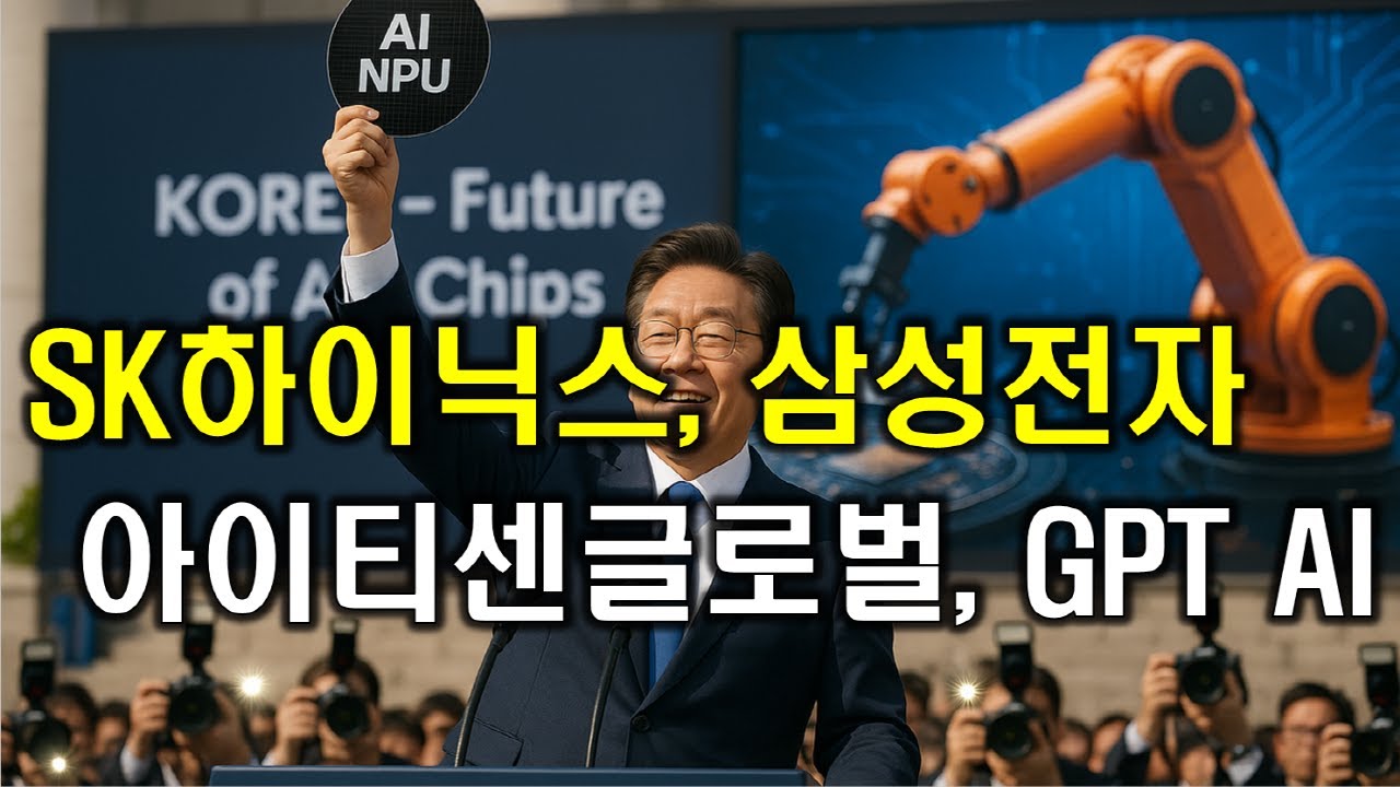 SK하이닉스, 삼성전자, 아이티센글로벌, GPT AI - YouTube