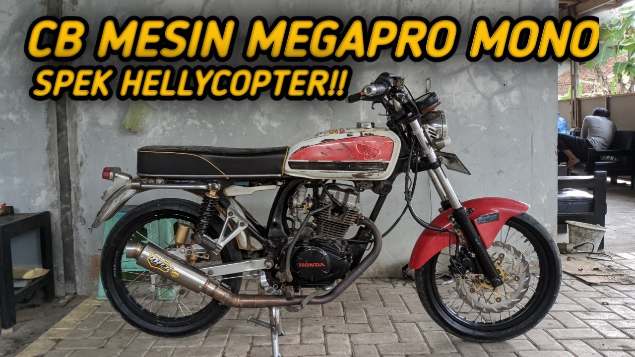 CB MESIN MEGAPRO MONO - YouTube