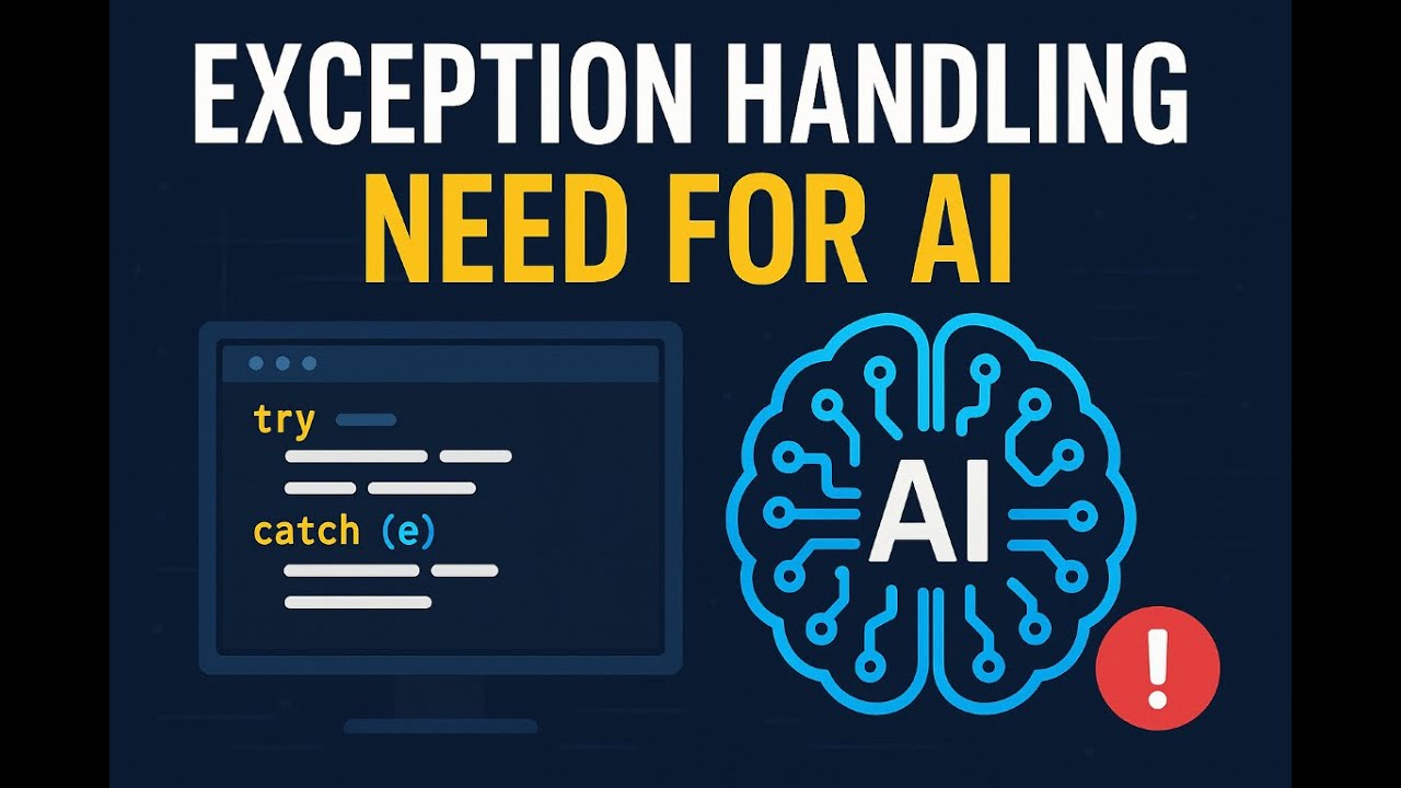 Exception Handling Coding | Need For AI - YouTube