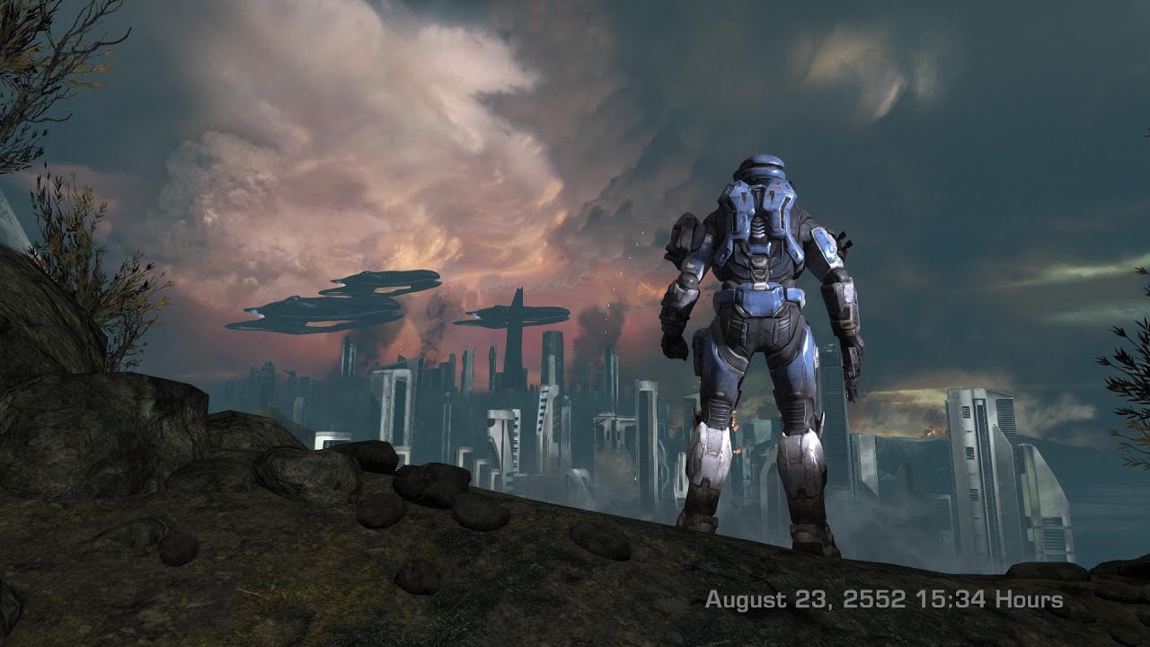 Halo 3 ODST Saxophone (With Rain This Time) - YouTube