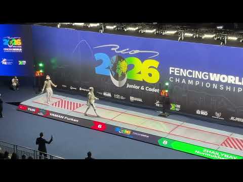 Junior Worlds 2026 JMS - L4 - Furkan Yaman TUR v Nurmukhammed Zhailbay KAZ