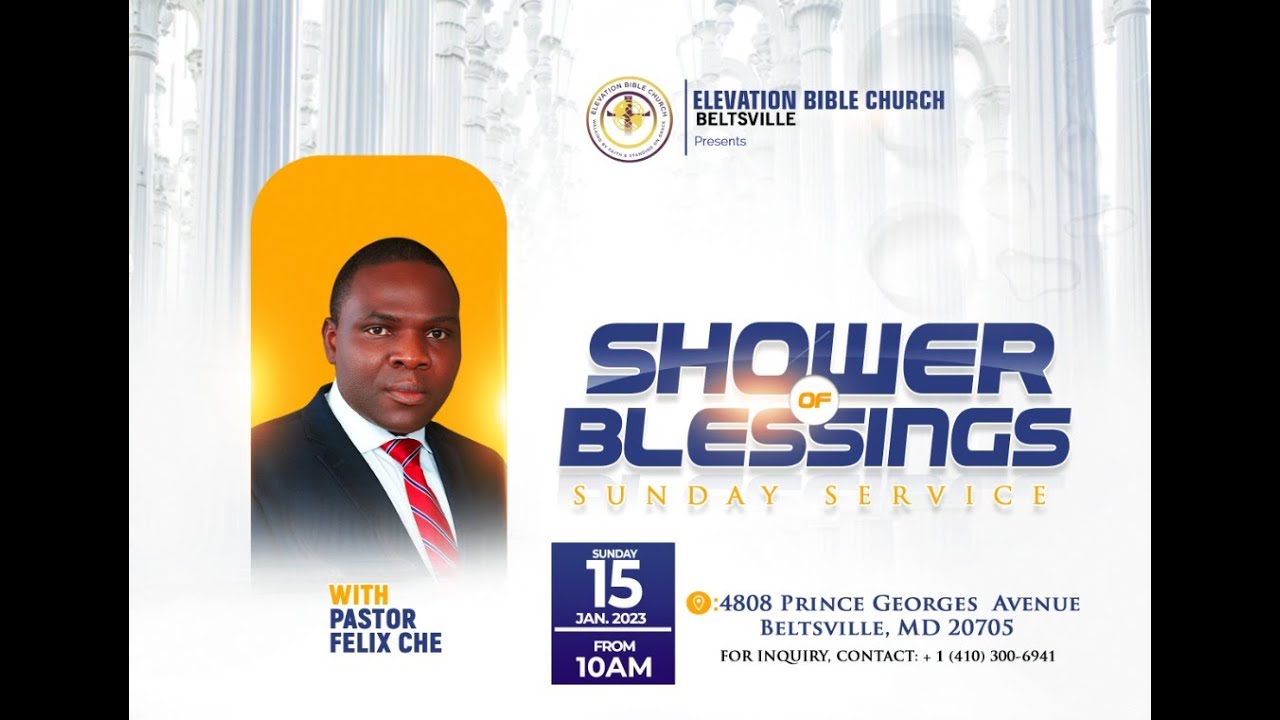 SHOWER OF BLESSING|| FELIX CHE - YouTube