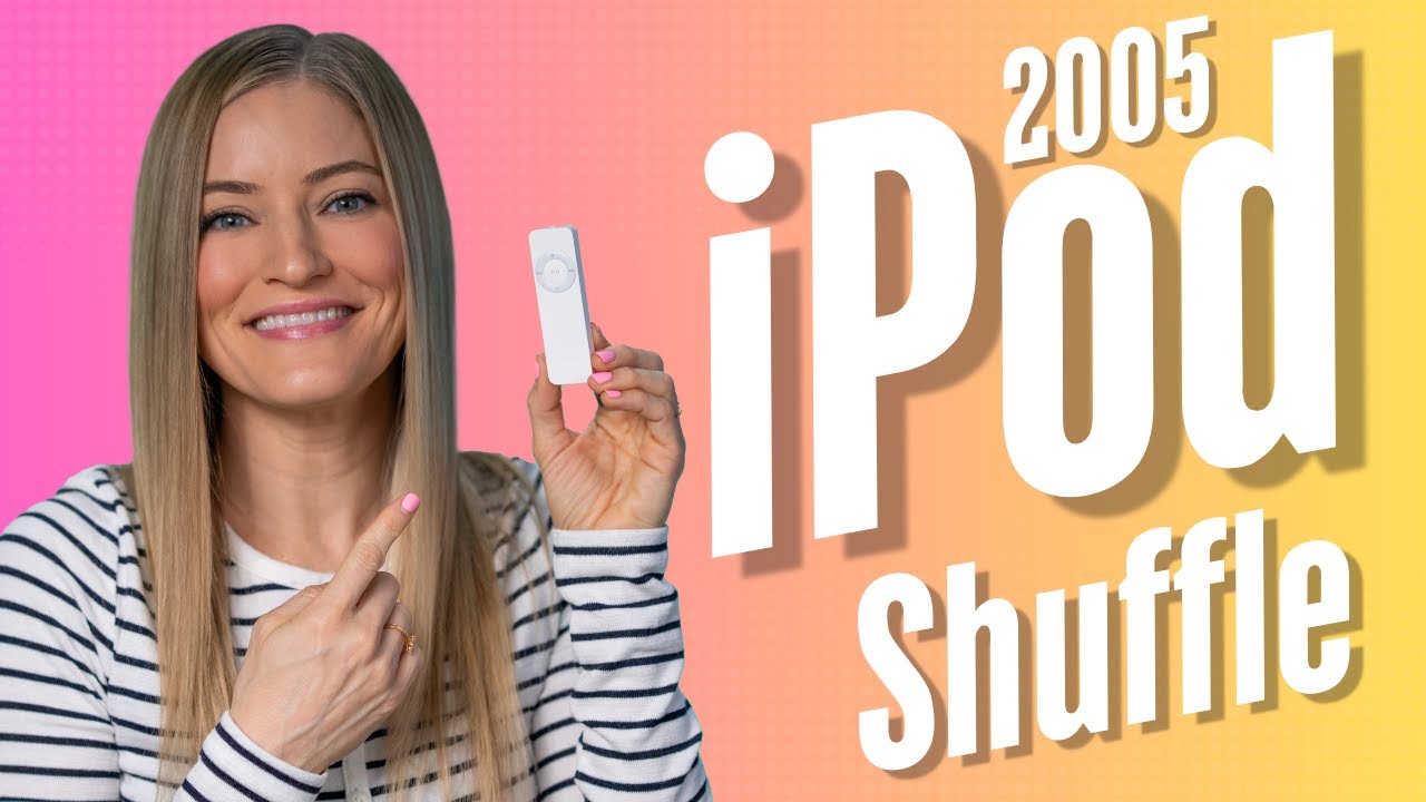 The FIRST iPod shuffle from 2005! Vintage Tech! - YouTube