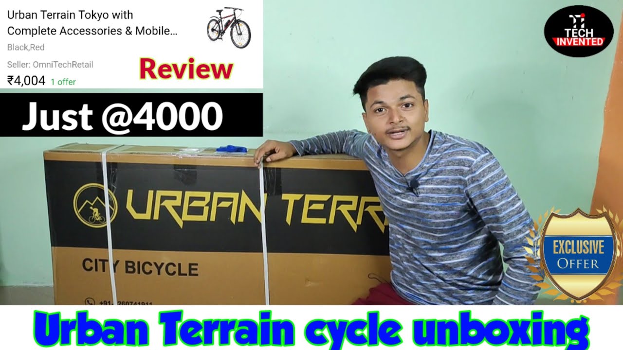 Urban Terrain Tokyo cycle unboxing | urban Terrain cycle just at ₹3999 ...