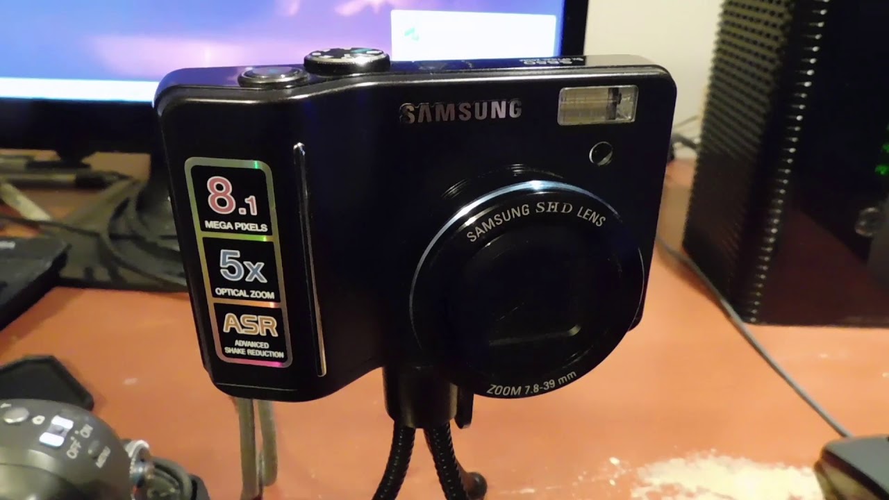 Samsung S850 Point and Shoot Test - YouTube