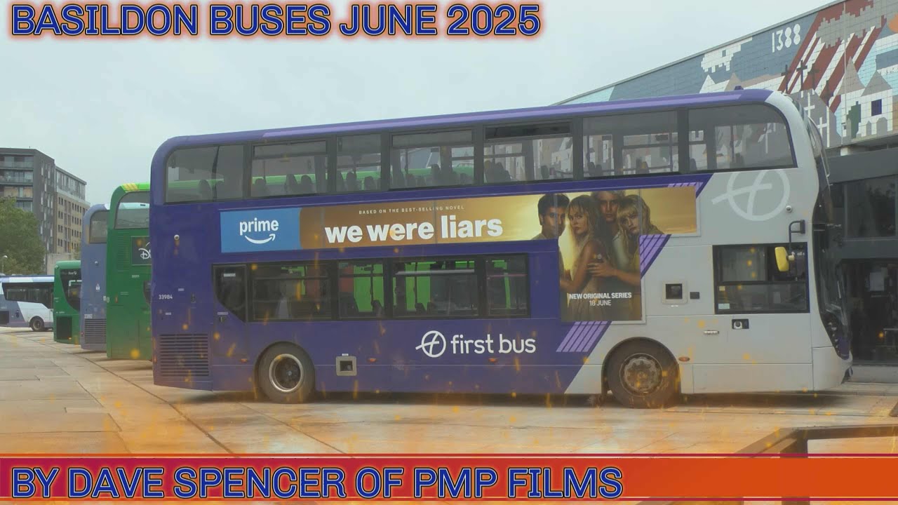 5401 BASILDON BUSES ESSEX JUNE 2025 BY DAVE SPENCER - YouTube