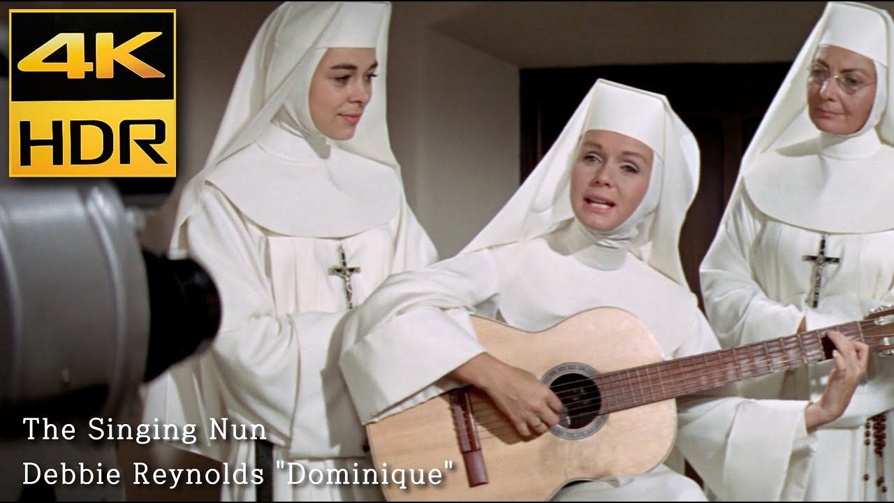 The Singing Nun (1963) • "Dominique" Debbie Reynolds • 4K HDR & HQ ...