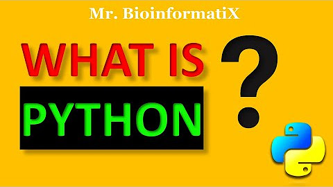 Python Course 🚀 | Python for Beginners | Mr. BioinformatiX - YouTube