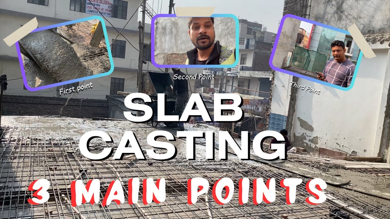 Slab casting | 3 points during slab casting | Rishabh Sharma Vlog - YouTube