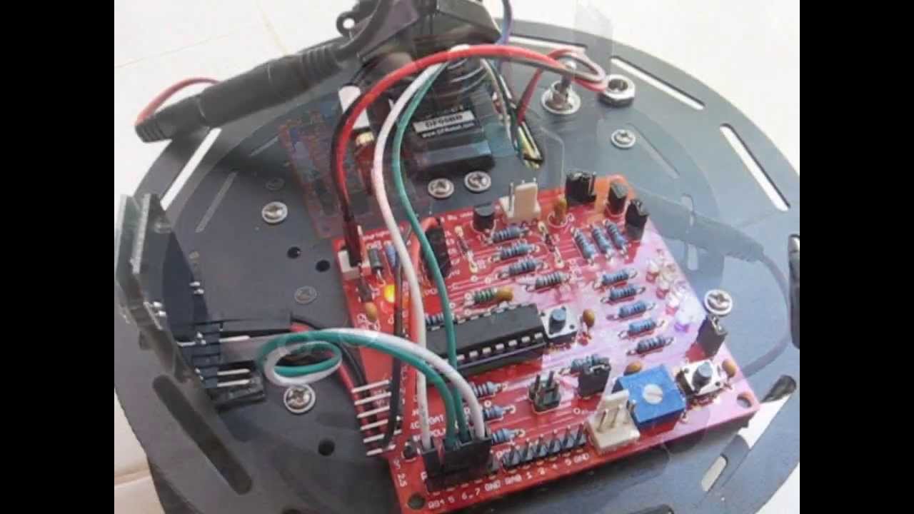 Telepresence Robot using Microchip PIC16F1829 and Atmel AVR ATmega168 ...